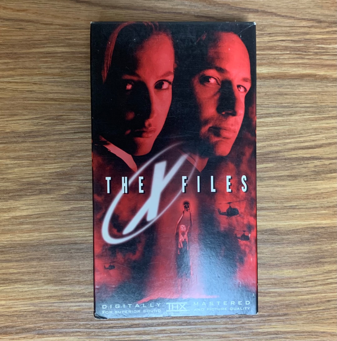 Vintage the X Files Movie Horror VHS Tape - Etsy