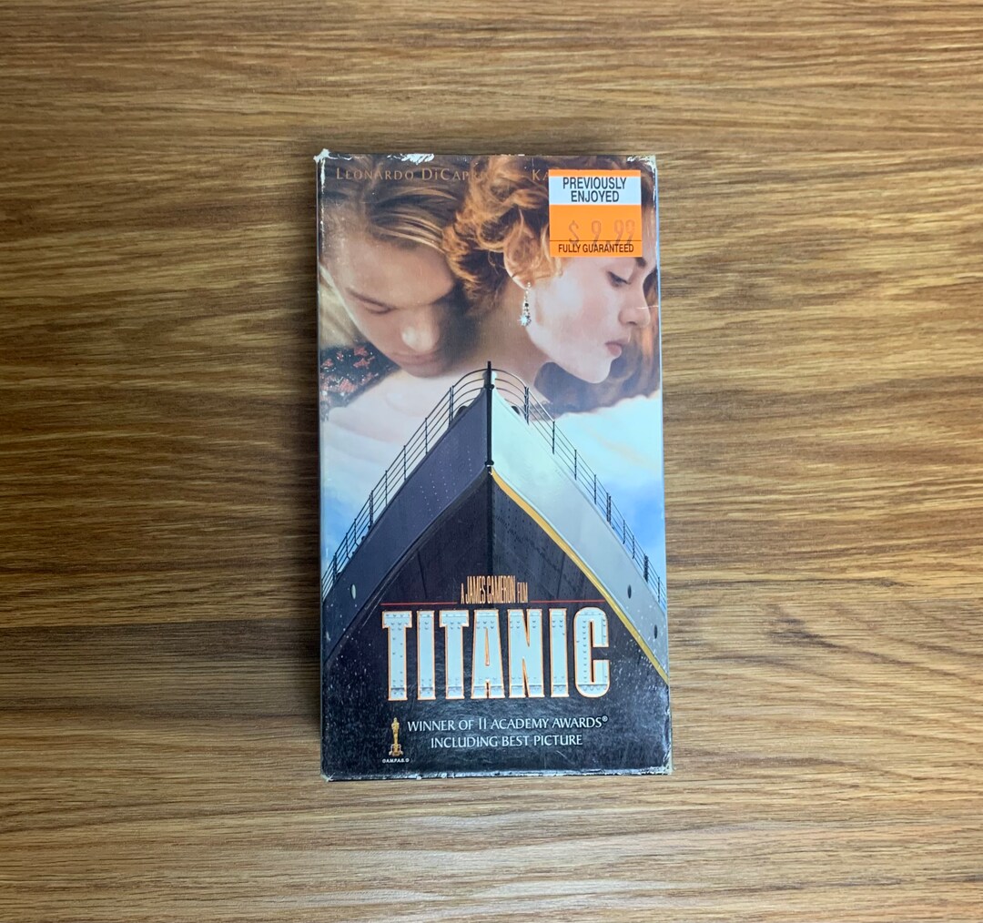 Vintage Titanic Double VHS Tape - Etsy