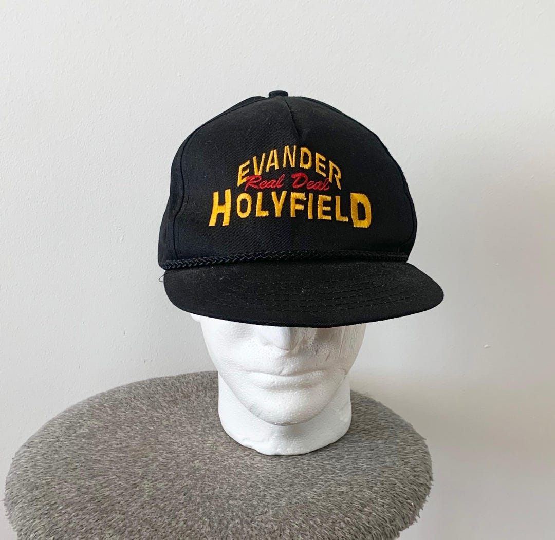 1990s Evander "real Deal" Holyfield Boxing Hat - Etsy