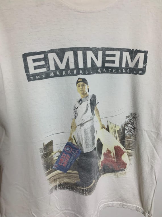 2000 Eminem The Marshall Mathers LP Album Promo T-Shi… - Gem