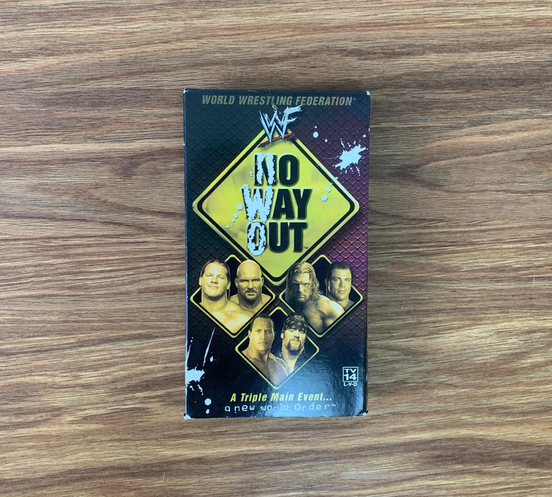 WWF No Way Out 2002 Wrestling VHS Tape - Etsy