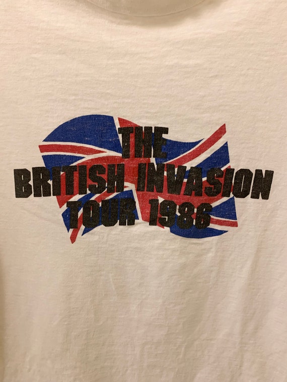 1986 British Invasion Tour T-Shirt - Gem