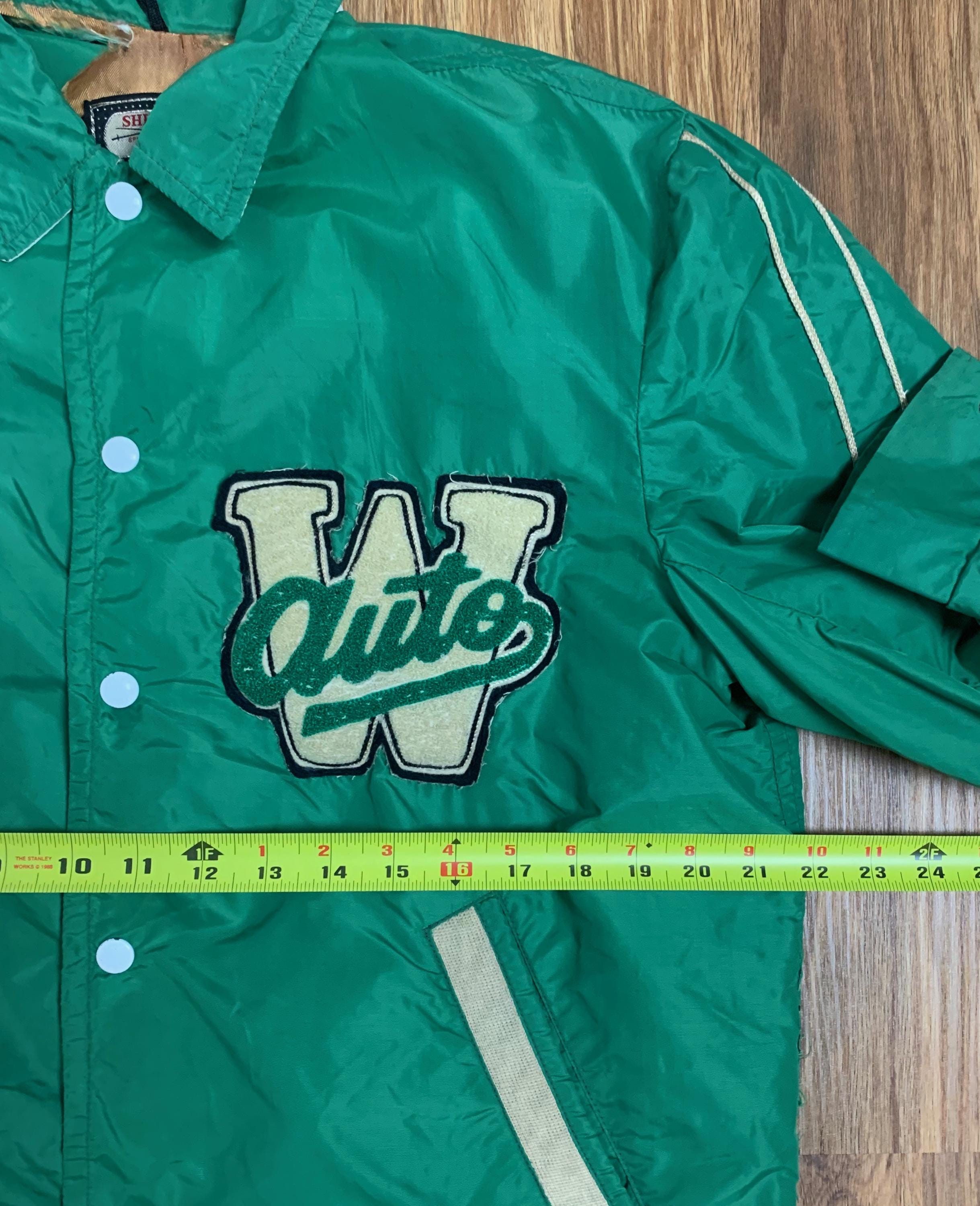 1960s Western Tech Green School Jacket - Etsy