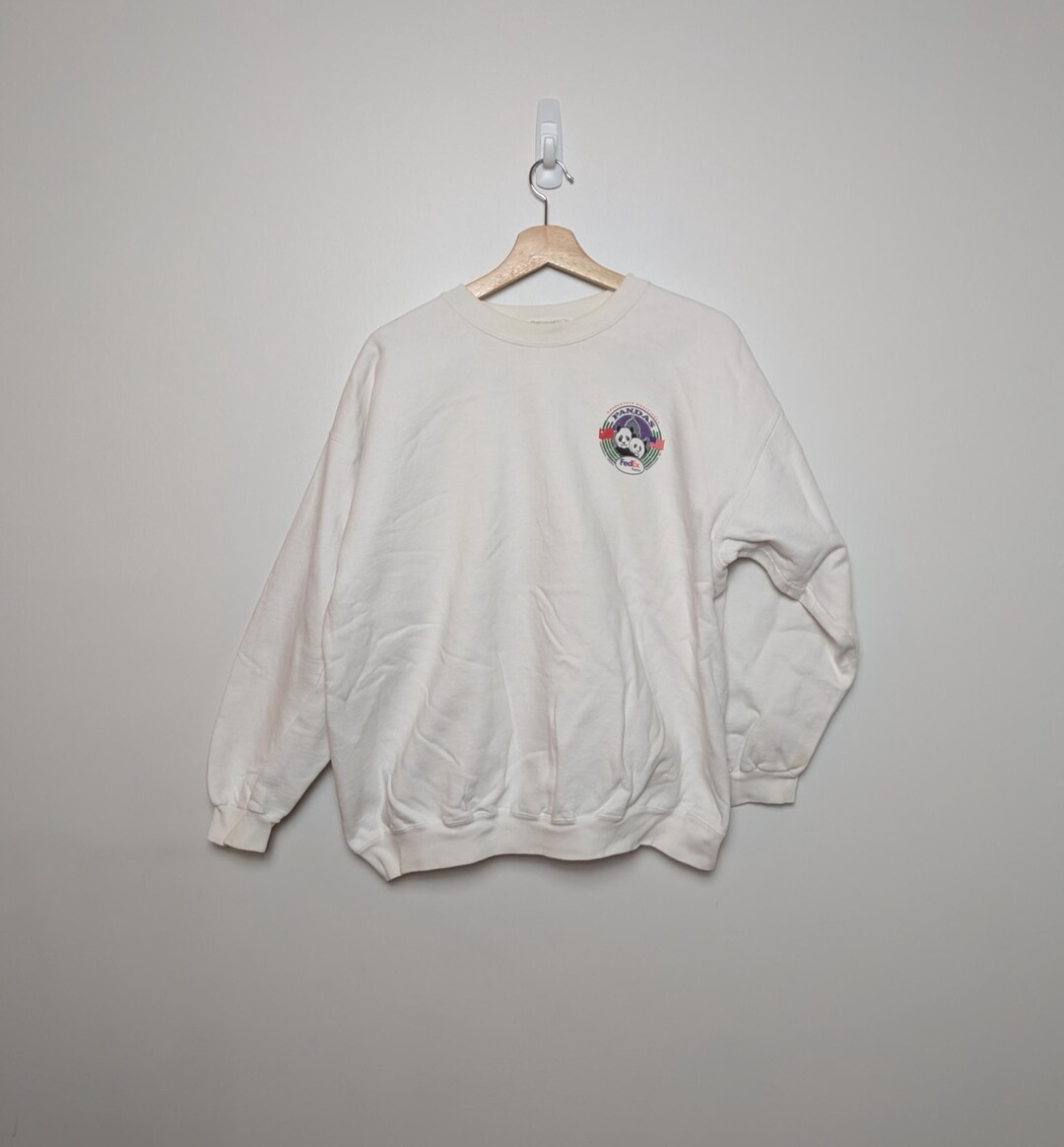 1990s Fedex Panda Delivery Team Sweatshirt - Etsy