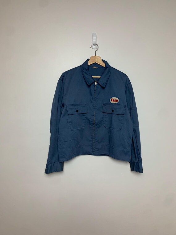 1960s ESSO Gas Station Mechanics Jacket - Gem