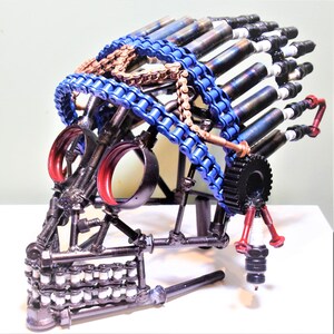 Native American Headdress Metal Sculpture - Etsy