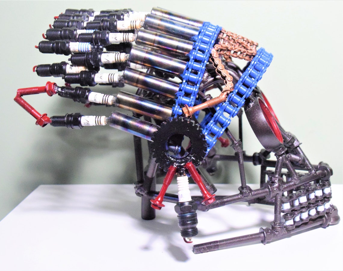 Native American Headdress Metal Sculpture - Etsy