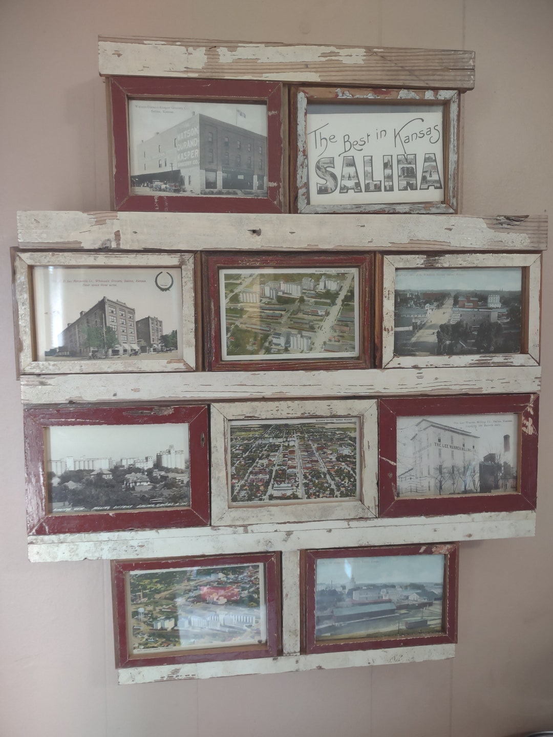 Multiple Photo Postcard Frame With Removable Frames so You Can See the ...