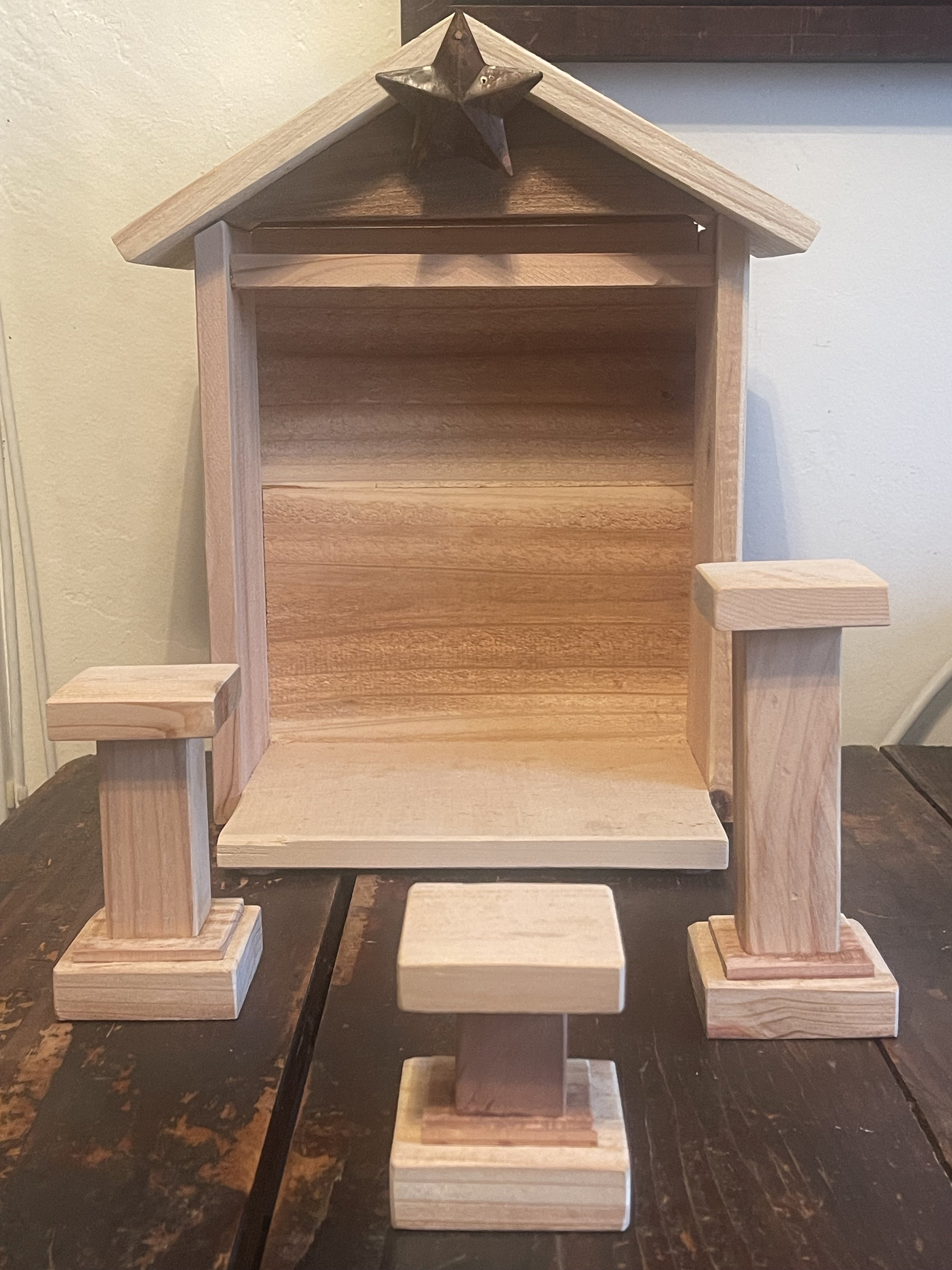 Custom Handmade Rustic Wood Stands in 3 Sizes for Willow Tree Angels ...