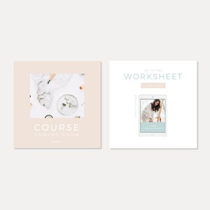 Instagram Post Square Templates for Canva Social Media - Etsy Australia