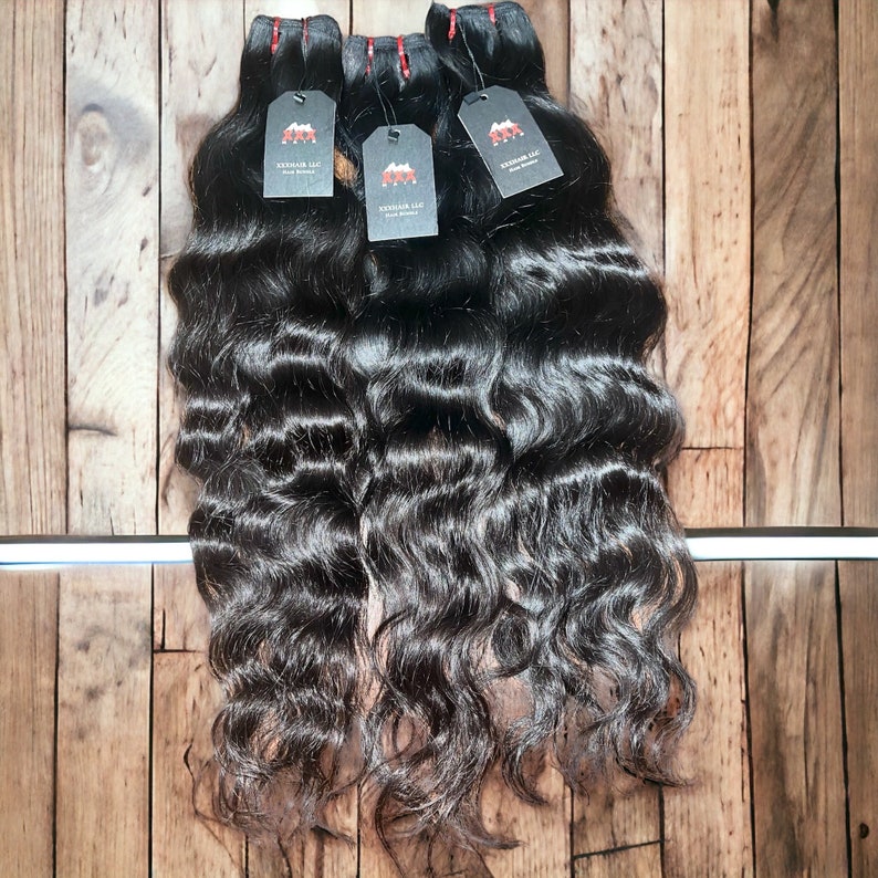 30 Raw Indian Wavy Hair Bundle - Etsy