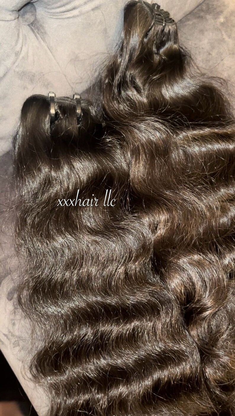 14 Raw Indian Wavy Hair Bundle - Etsy