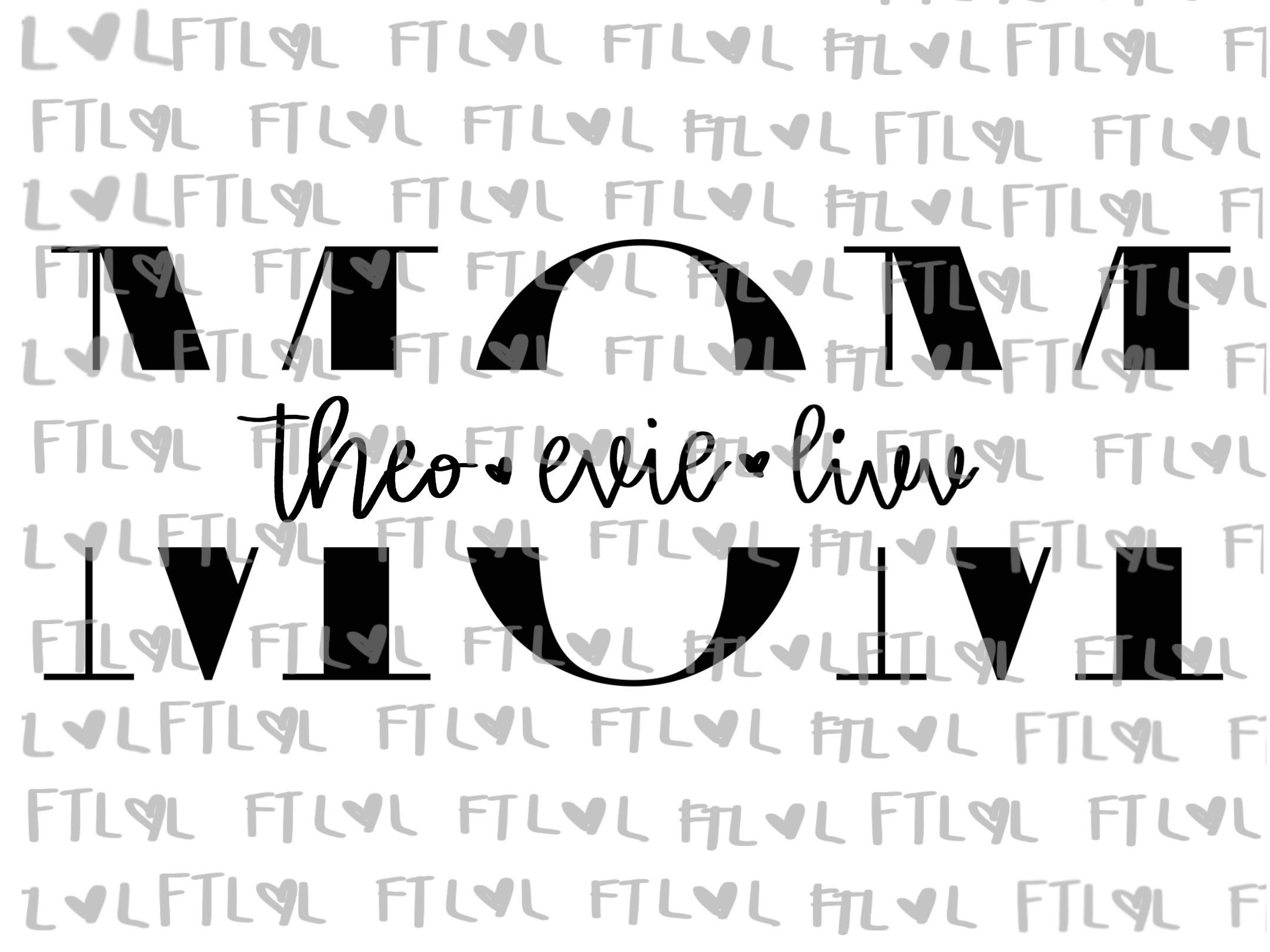 Mom Decal SVG - Etsy