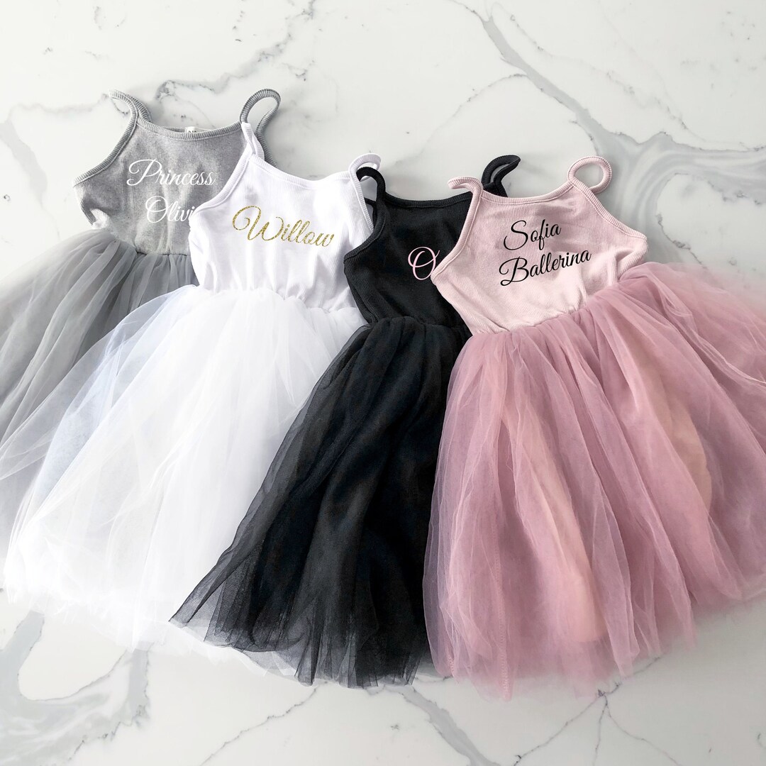 Personalised Tutu Dress, Birthday Girl, Toddler Dress, Party Outfit ...