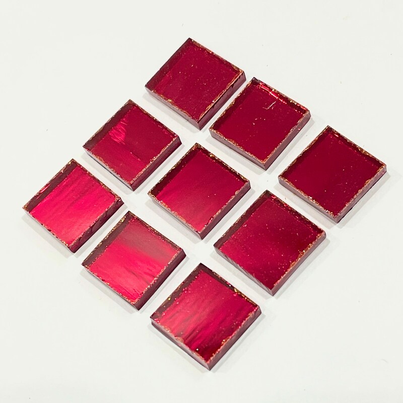 1 Inch Glass Tiles - Etsy