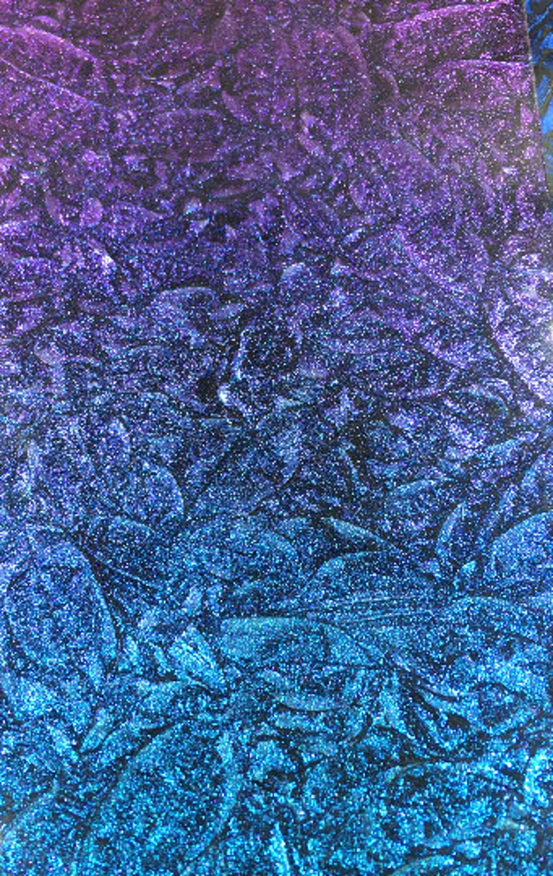 Color Shift Dichroic Non-fusible Blue to Purple Van Gogh Sheet V43 - Etsy