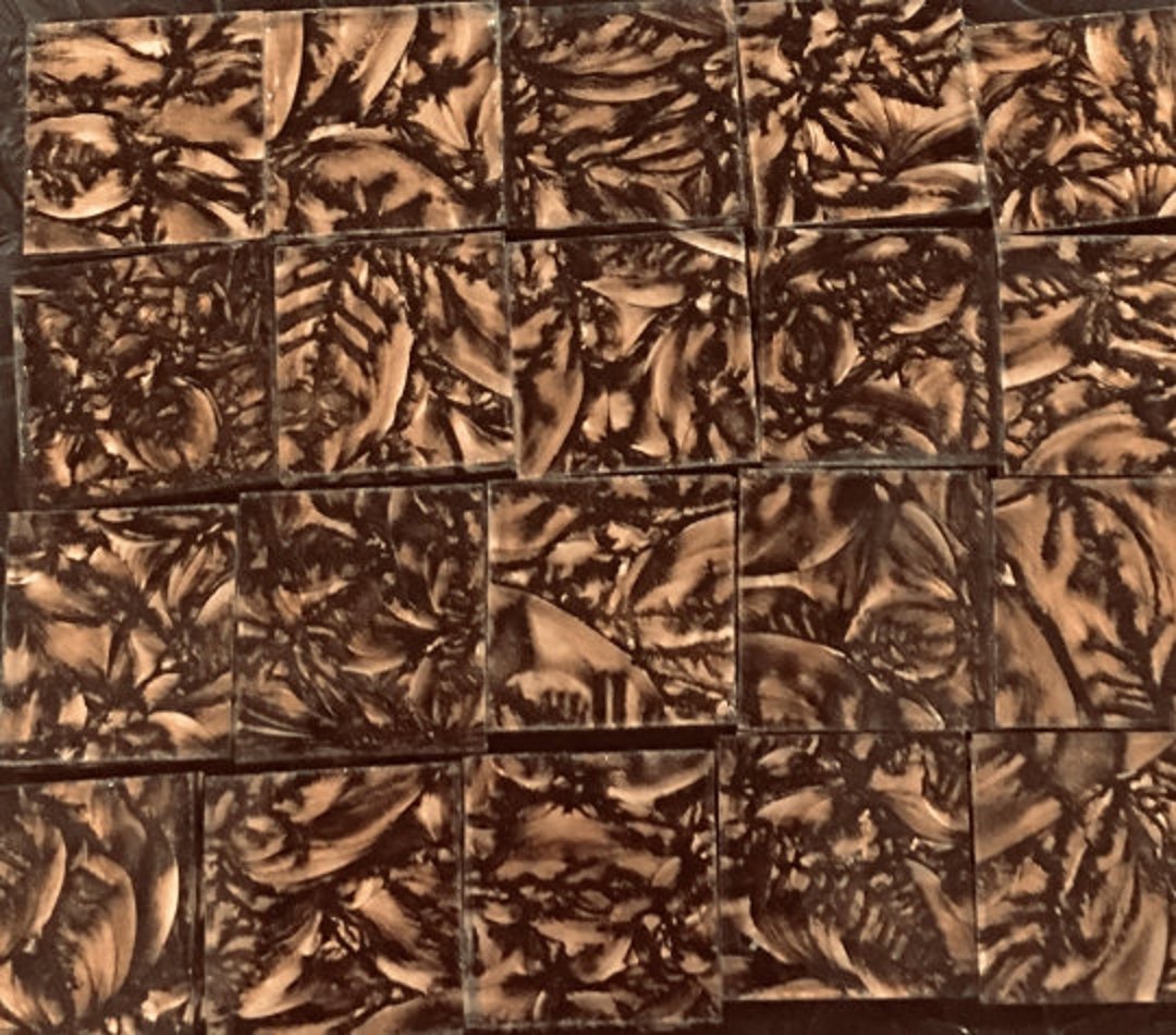 SHEET - Champagne Van Gogh Stained Glass & Mosaic Supply V05 - Etsy