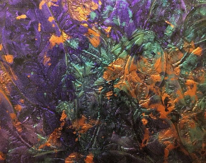 SHEET GLASS Purple Violet Van Gogh Stained Glass Supply V13 - Etsy
