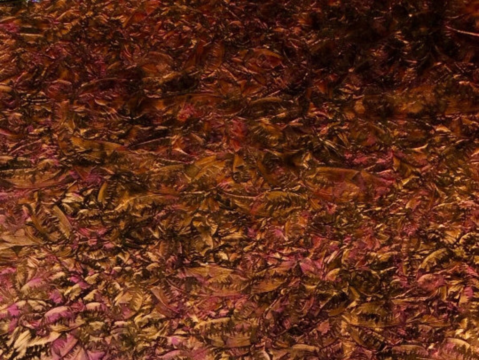 Copper Red Van Gogh Stained Glass Sheet Supply V17 - Etsy