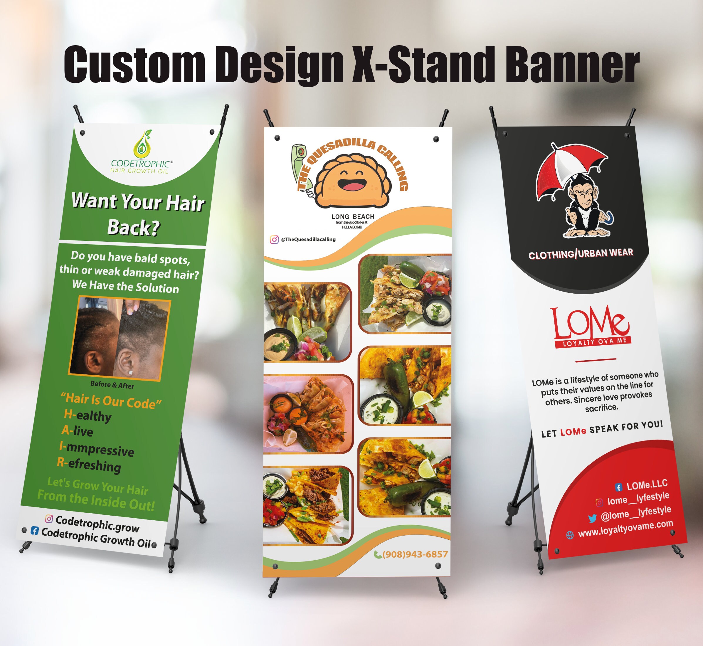 Hook And Pull Up Banners