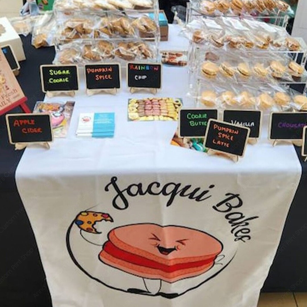 Custom Table Runner With Your Logo Rush Quick Turnaround for Craft ...