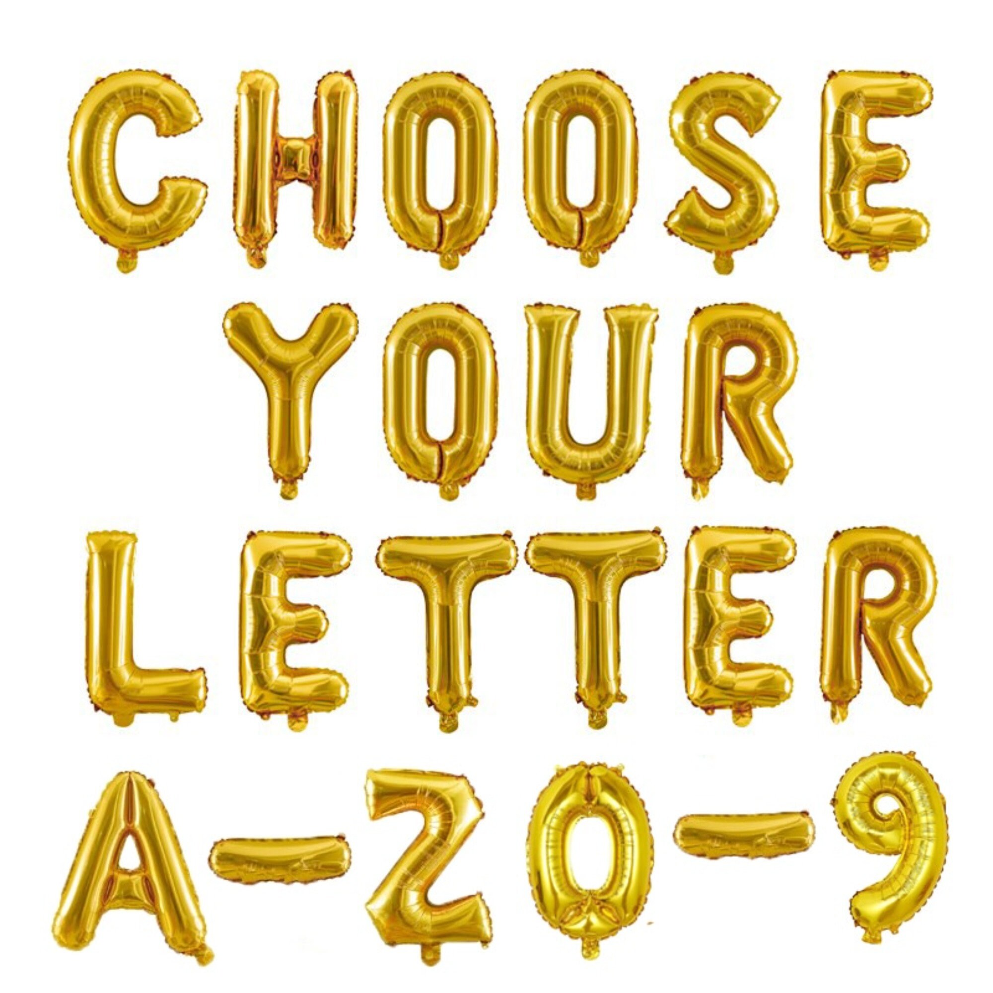 Custom Balloon Letters for Birthday Wedding Anniversary - Etsy