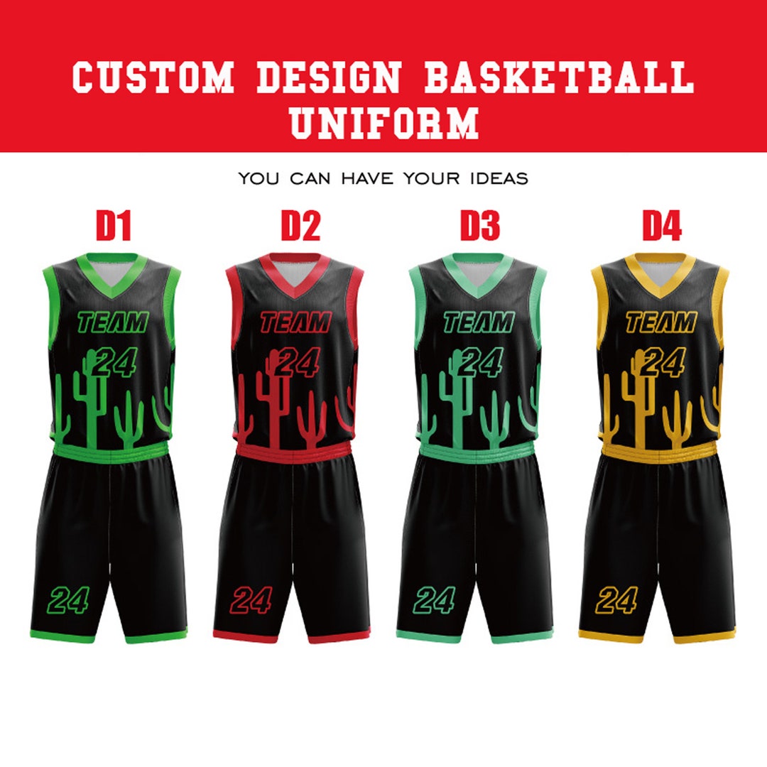 Personalised Basketball Jersey for Youth Men Women Kids, Reversible ...