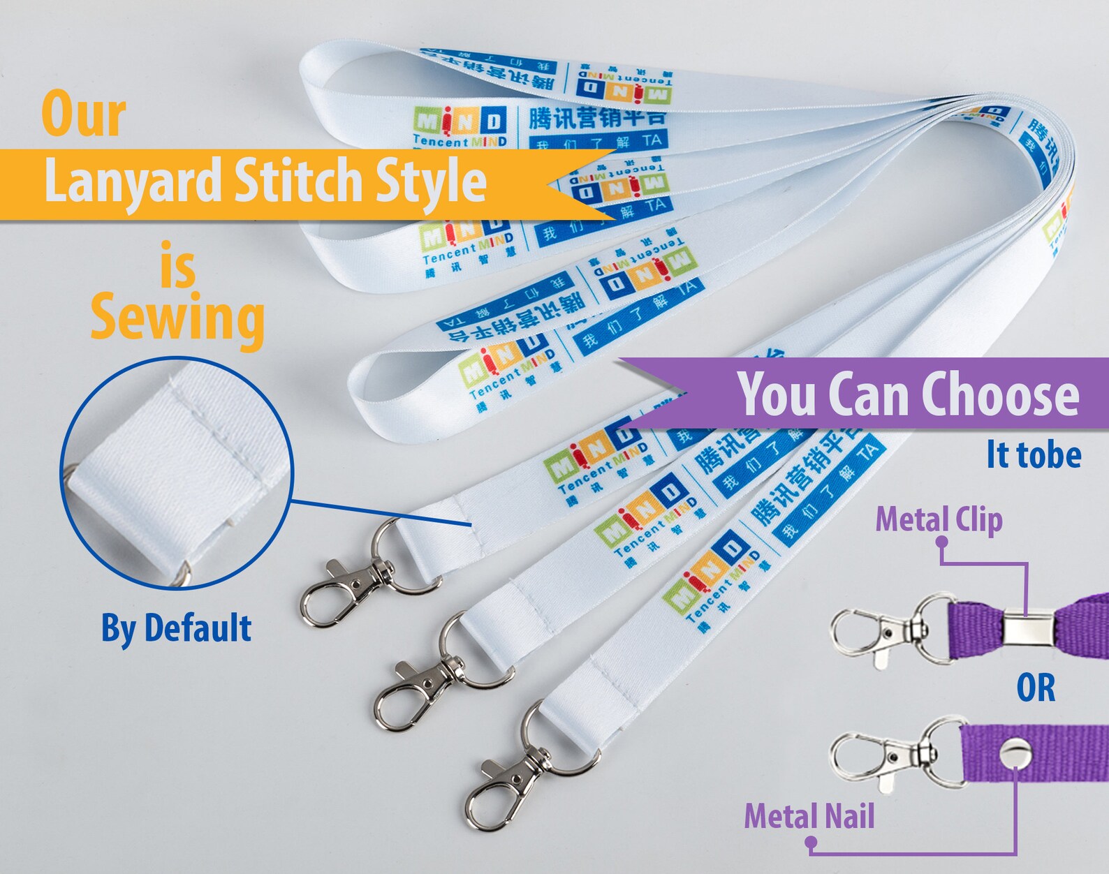 Custom Full Color Lanyard With Plastic Buckle Personalized | Etsy