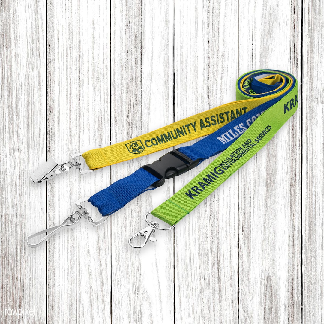 Custom Logo Woven Lanyard for Trade Fairs Business Conferences Meetings ...