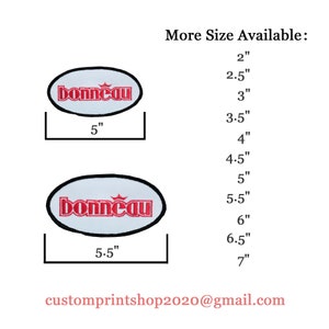 Custom Patch 5 Inch Embroidered Patches Personalized Custom - Etsy