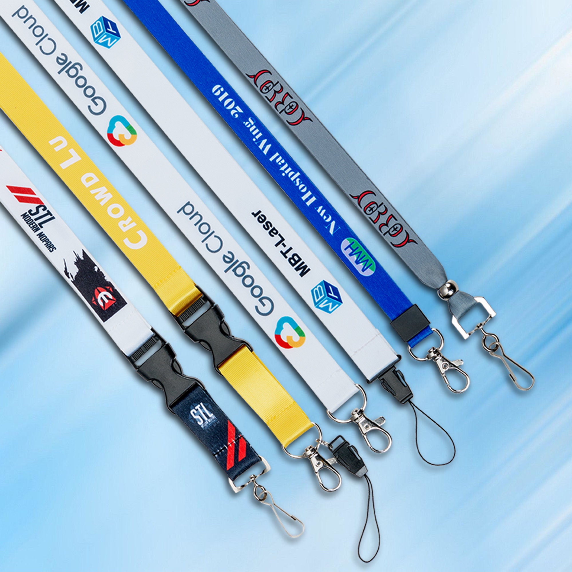 Custom Full Color Lanyard With Plastic Buckle Personalized | Etsy