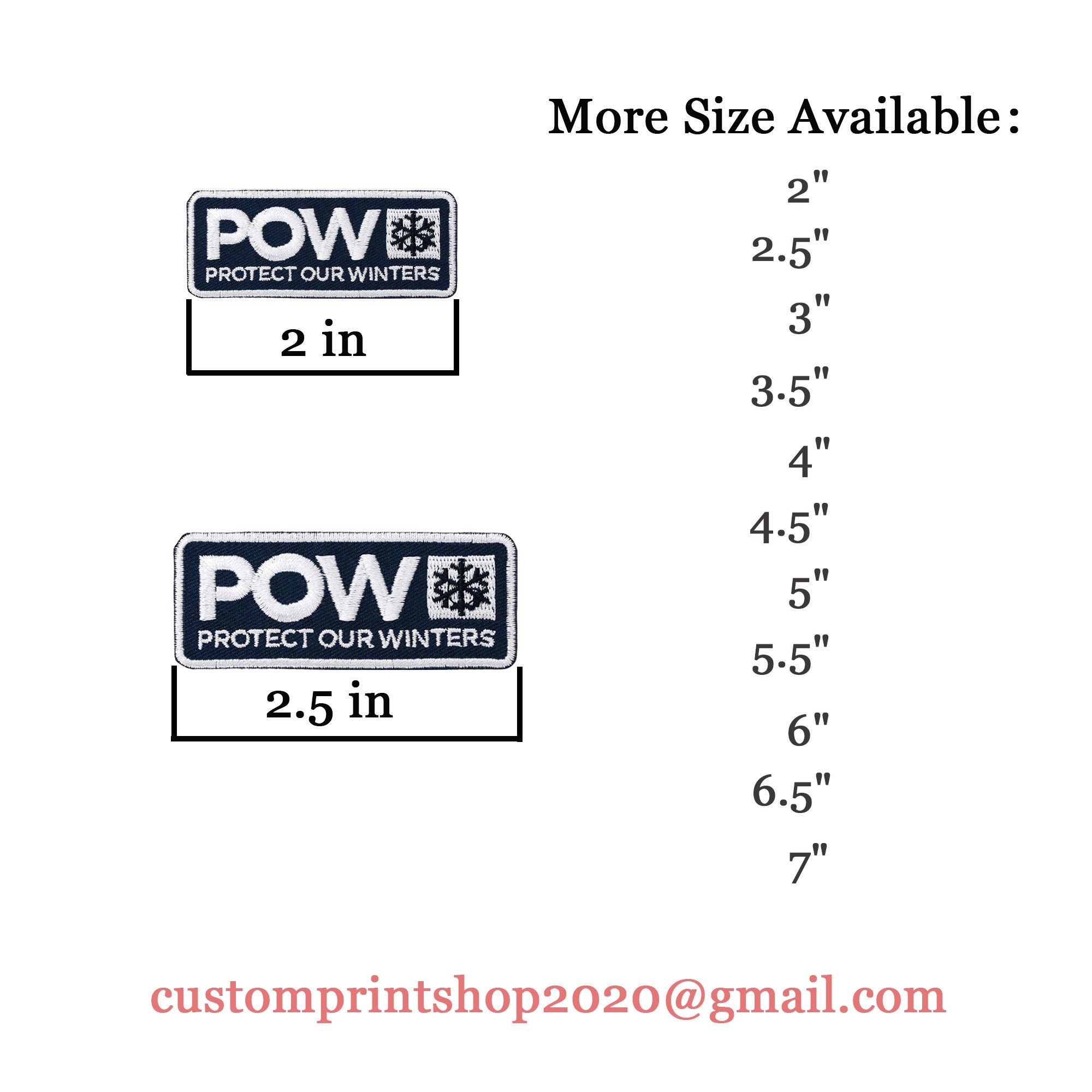 Custom Patch 2 Inch Embroidered Patches Personalized Custom | Etsy