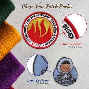 Custom Patch 2 Inch Embroidered Patches Personalized Custom Patches for ...