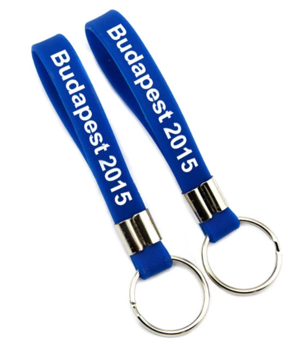 Custom Silicone Keychain - Etsy