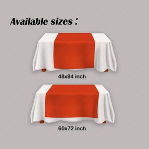 Custom Table Runner With Your Logo Rush Quick Turnaround for - Etsy
