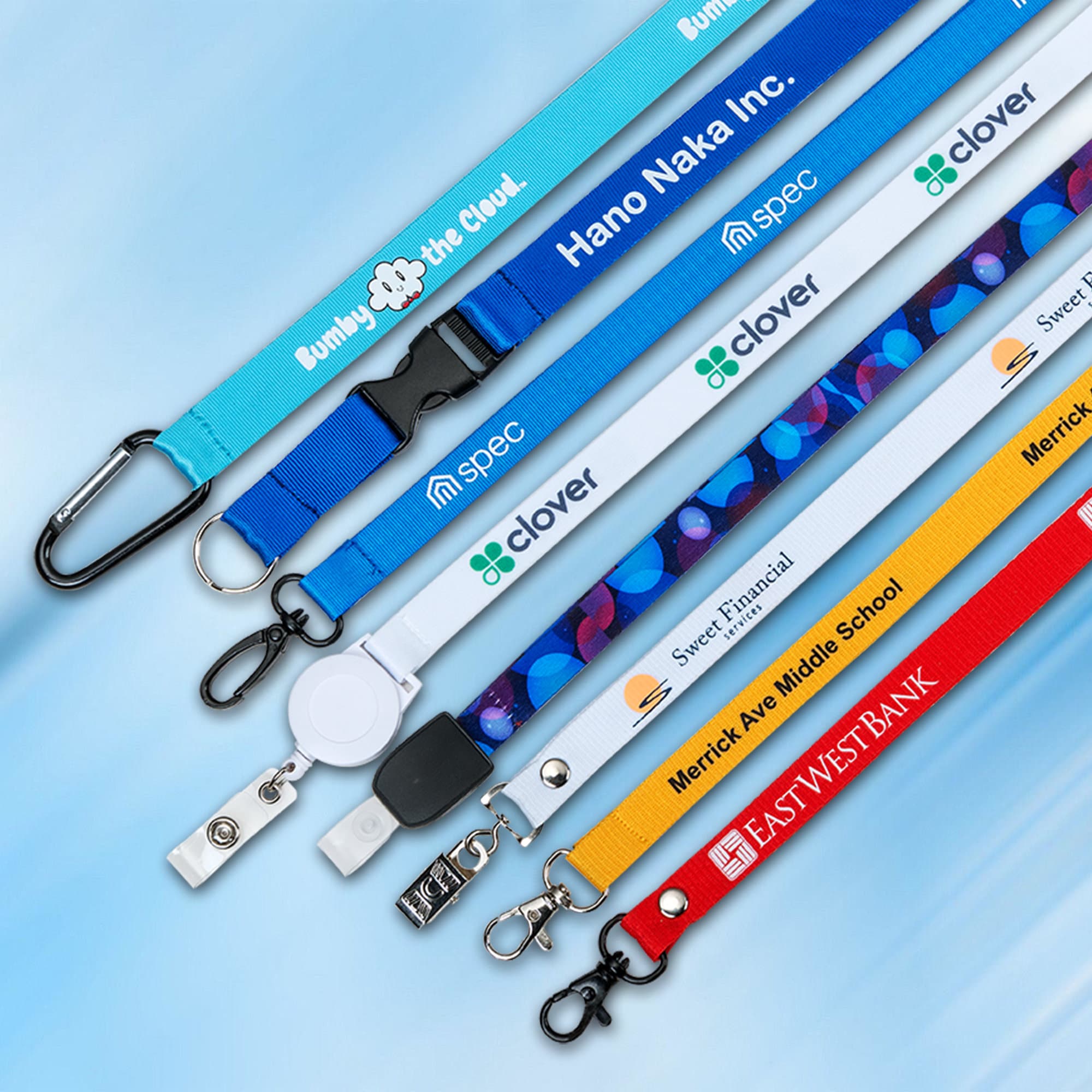 Custom Full Color Lanyard With Plastic Buckle Personalized | Etsy