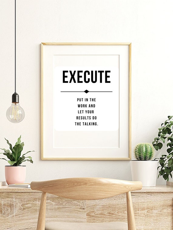 Home Office Signs Instant Download Minimalist Office Decor - Etsy