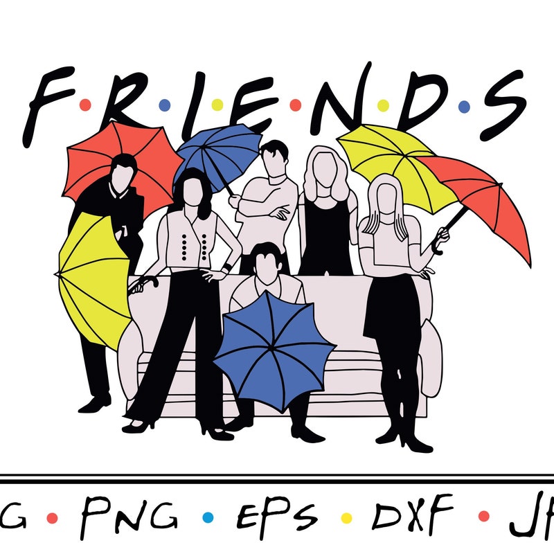 Friends Svg - Etsy