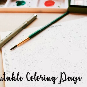 Toucan Painting by Numbers Color by Numbers Kit Tropical Forest ...