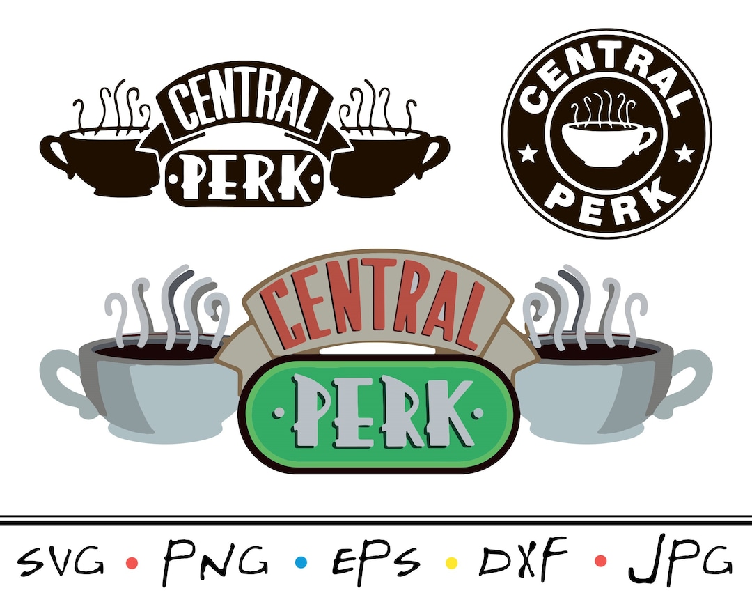 Central Perk Svg File Friends Svg Cut File TV Show Clipart - Etsy UK