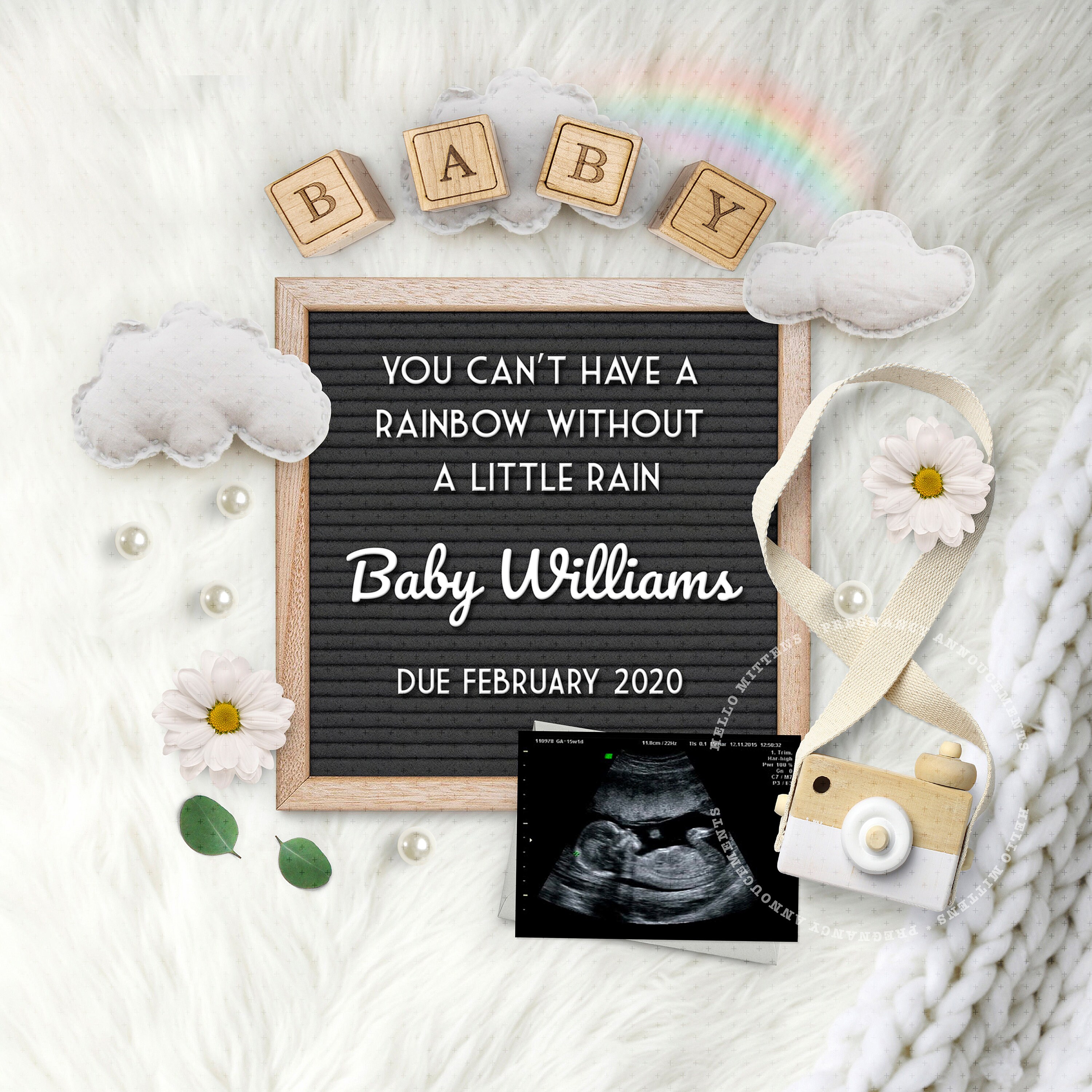 Prints Digital Prints Phone 1080 x 1920px Customised Announcement ...