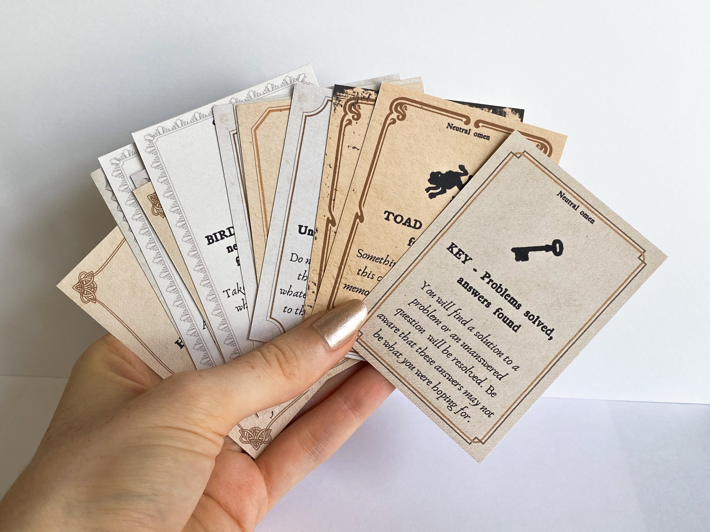 Tea Leaf Reading Cards - Etsy