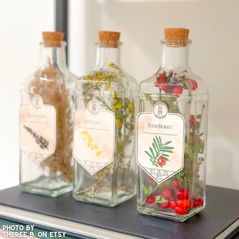 Magical Plant Labels - Etsy