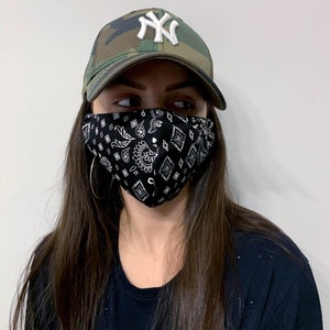 Double Layer Face Mask/washable Mask/reusable Mask/travel Mask/activity ...