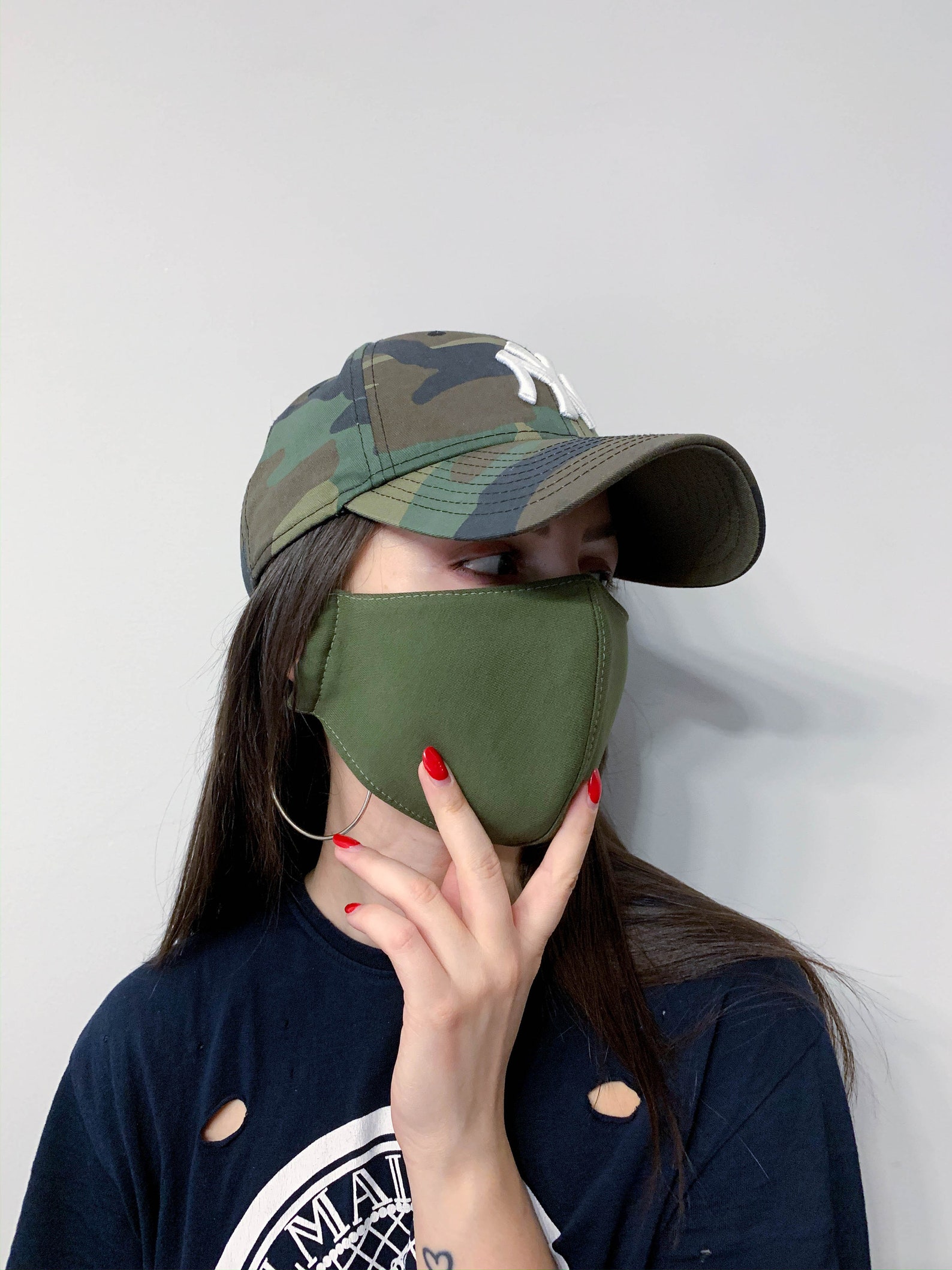 Face Mask/Double Layer Washable Mask/Reusable Mask/Travel | Etsy