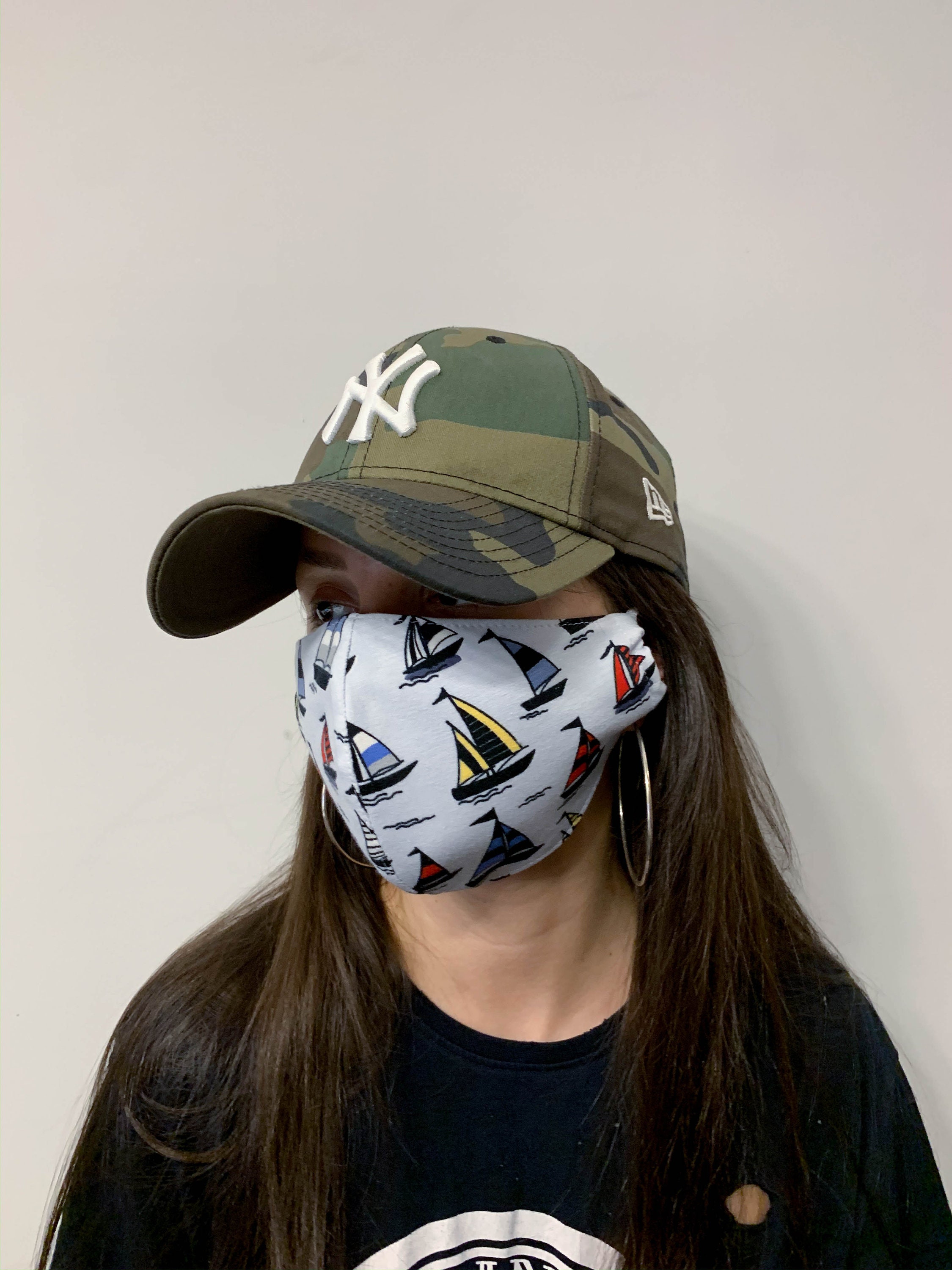 Face Mask/Double Layer Washable Mask/Reusable Mask/Travel | Etsy