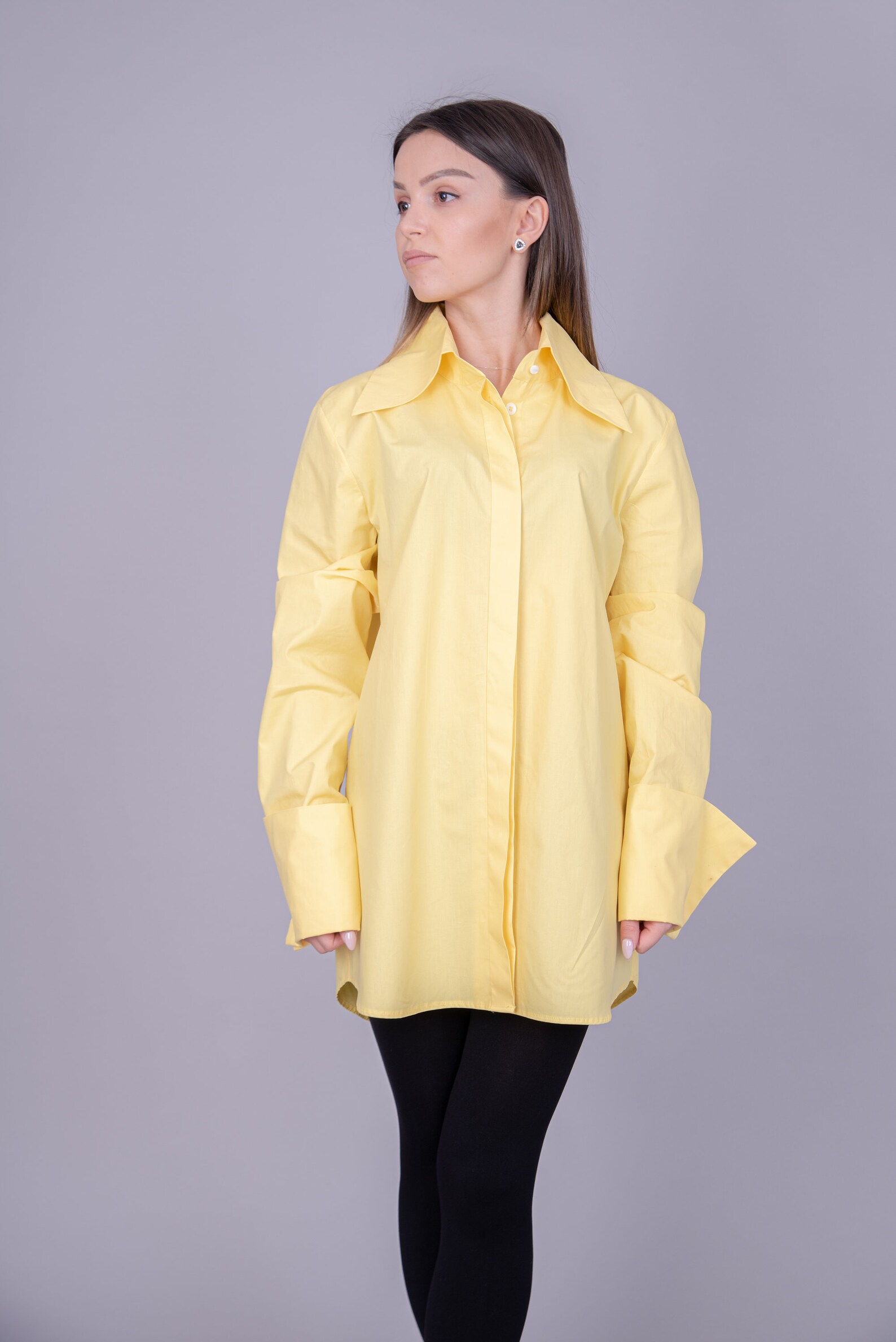 Extravagant Blouse/yellow Women's Shirt/shirt With Large - Etsy