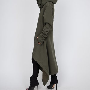 Cotton Maxi Jacket/coat/blanket Coat/cute Oversized Sweatshirt/loose ...