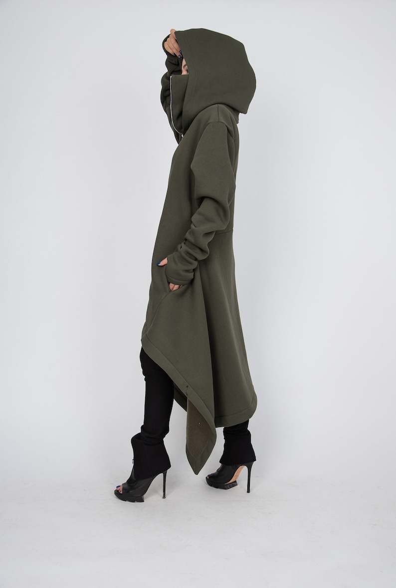 Cotton Maxi Jacket/coat/blanket Coat/cute Oversized Sweatshirt/loose ...