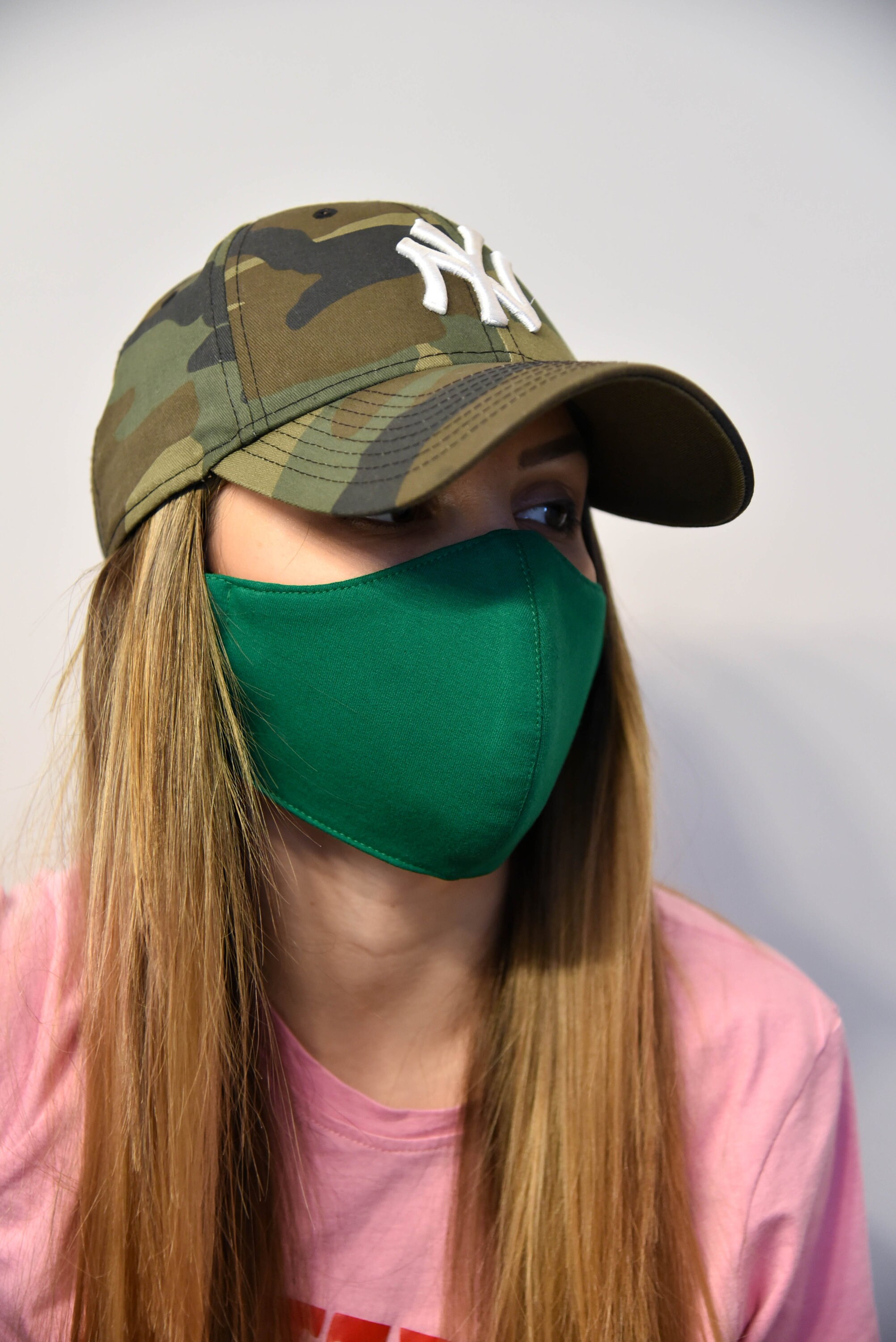 Mask Set/pack of 5 Masks/double Layer Washable Mask/reusable - Etsy